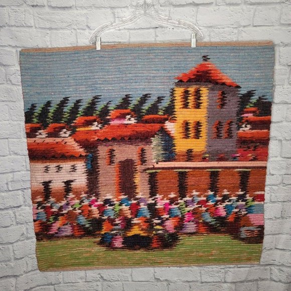 Handmade | Wall Decor | Vintage Handmade Peruvian Wall Art Traditional ...